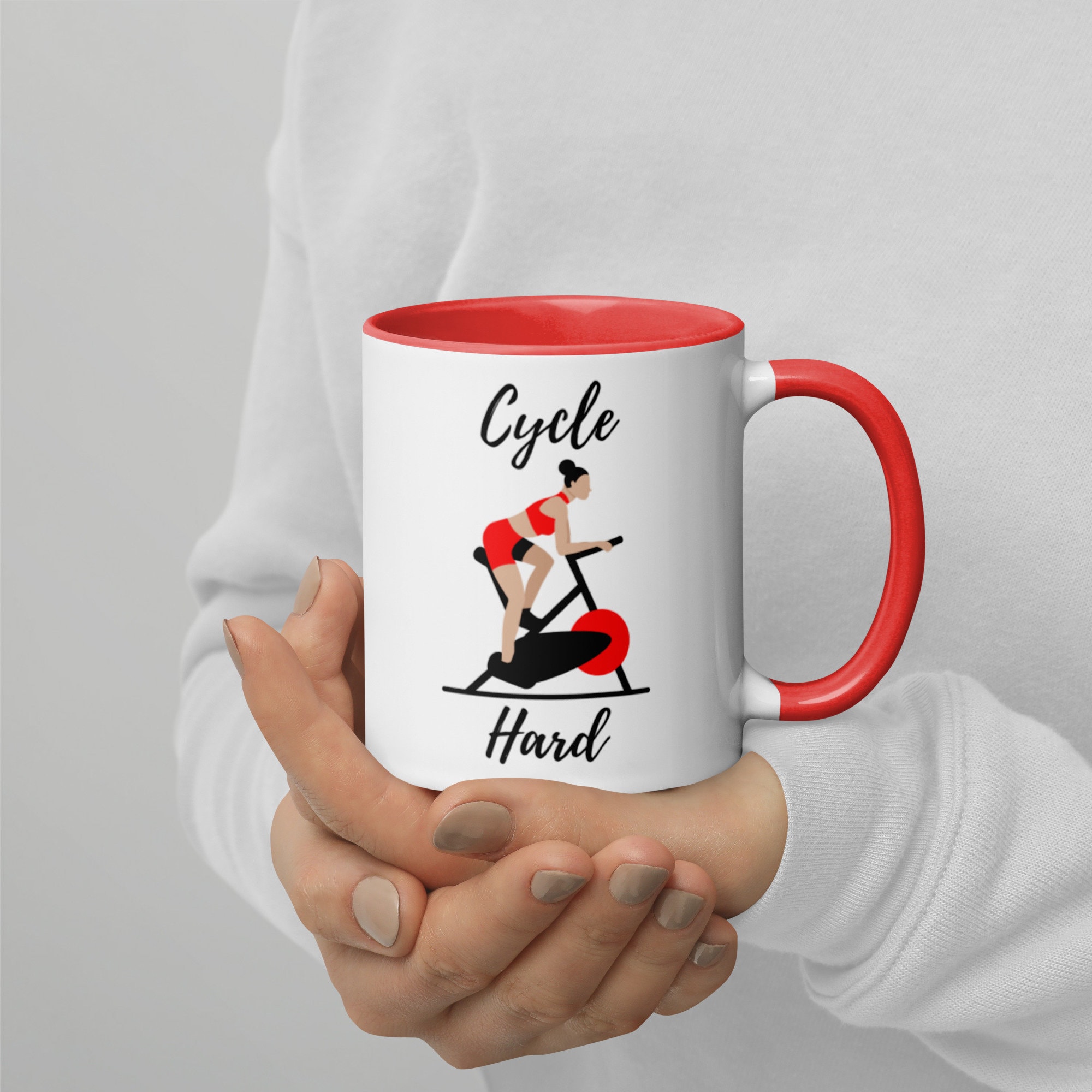 Cycle Hard Mug With Color Inside - Etsy