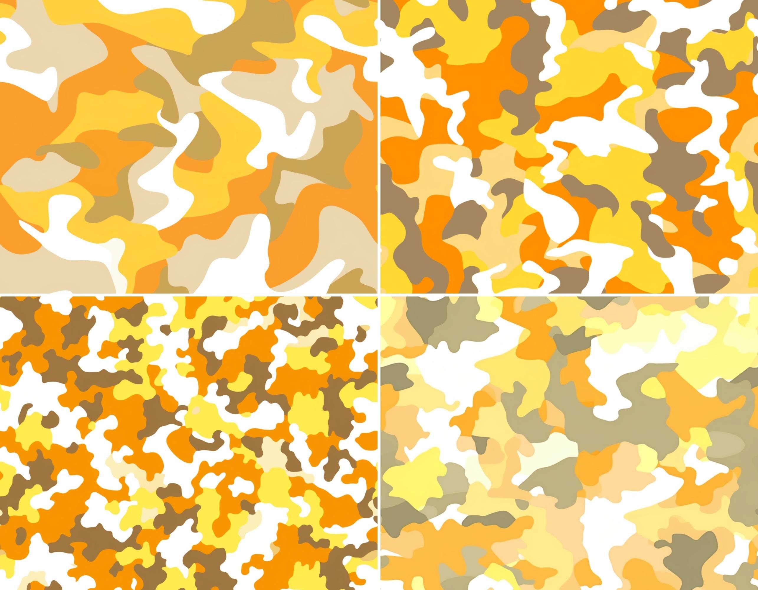 20 Candy Corn Camo Digital Paper Candy Corn Camo Seamless - Etsy