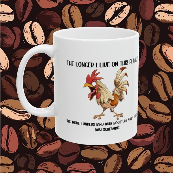 Rooster Coffee Mug - Etsy