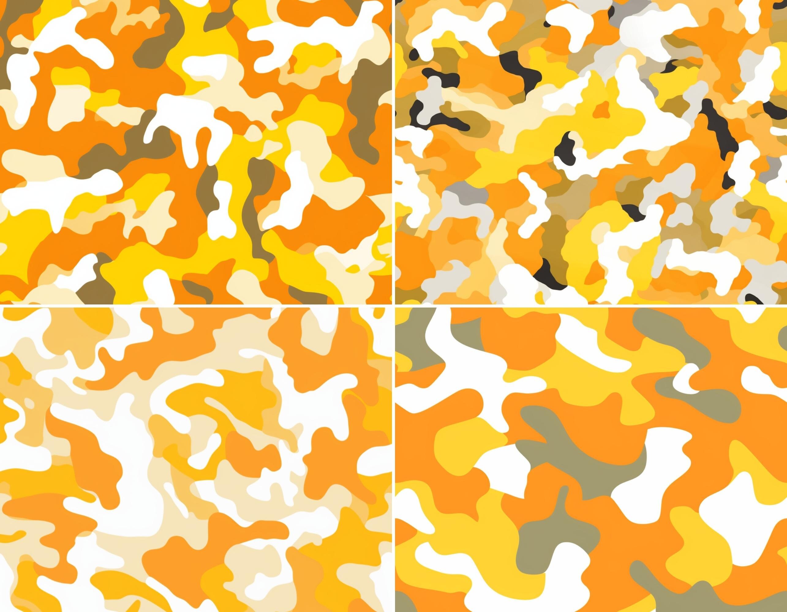 20 Candy Corn Camo Digital Paper | Candy Corn Camo Seamless | Candy ...
