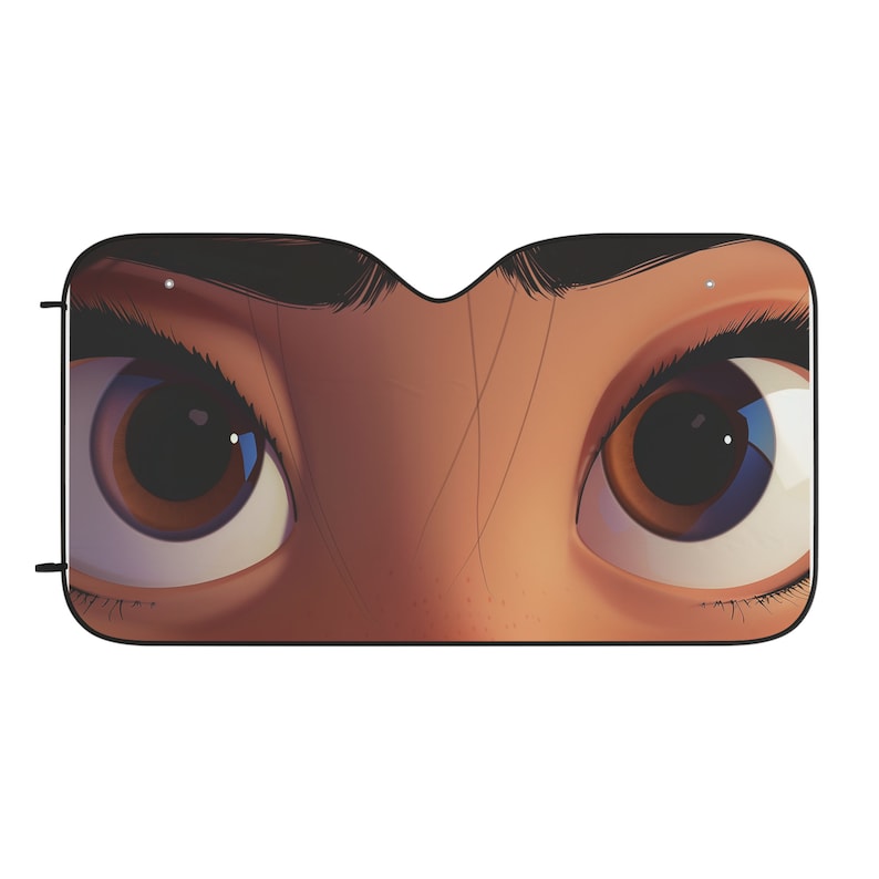 Anime Eye Design Car Sun Shade, Vehicle Windshield Protection Accessory ...