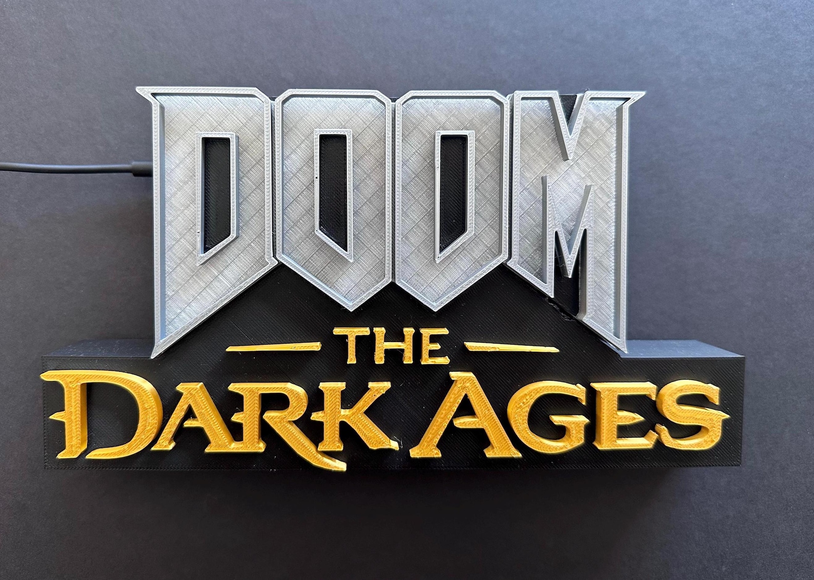 Mini Desk Arcade Decor Doom the Dark Ages - Etsy