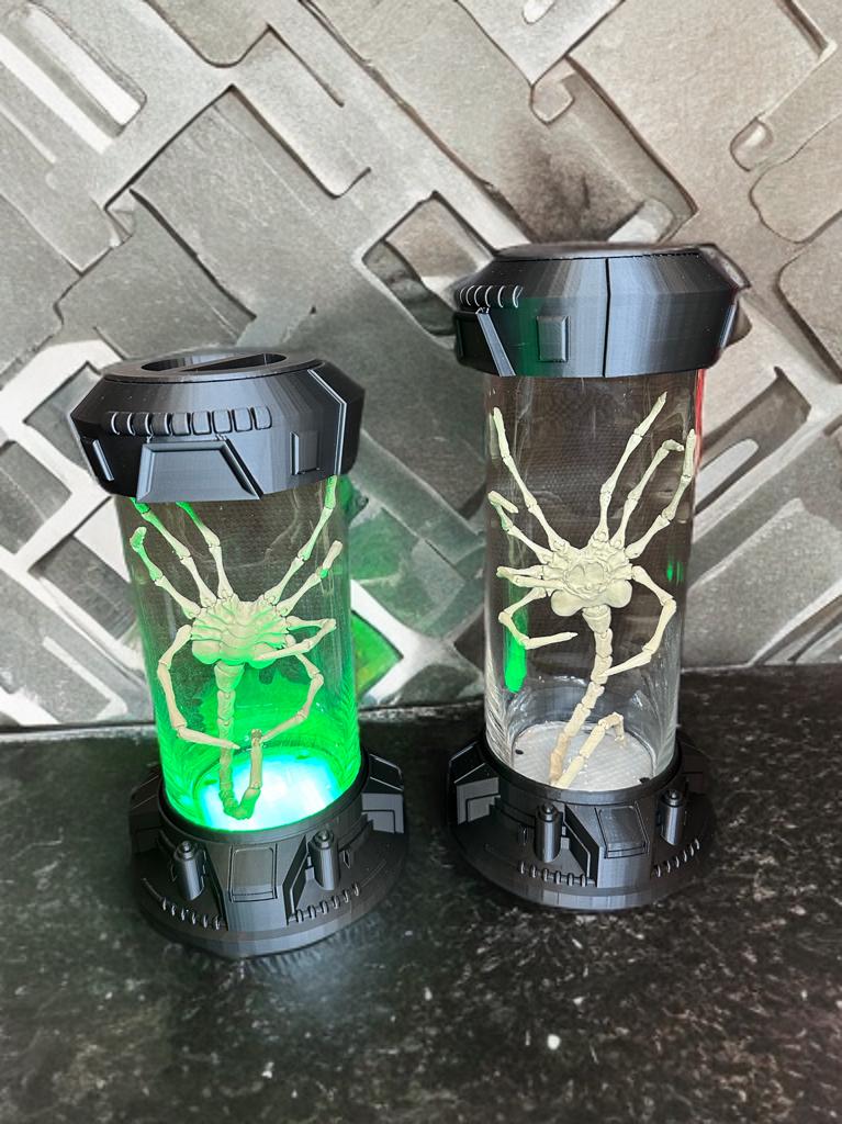 Large Alien Stasis Container Specimen Face Hugger Embryo Jar Movie Prop ...