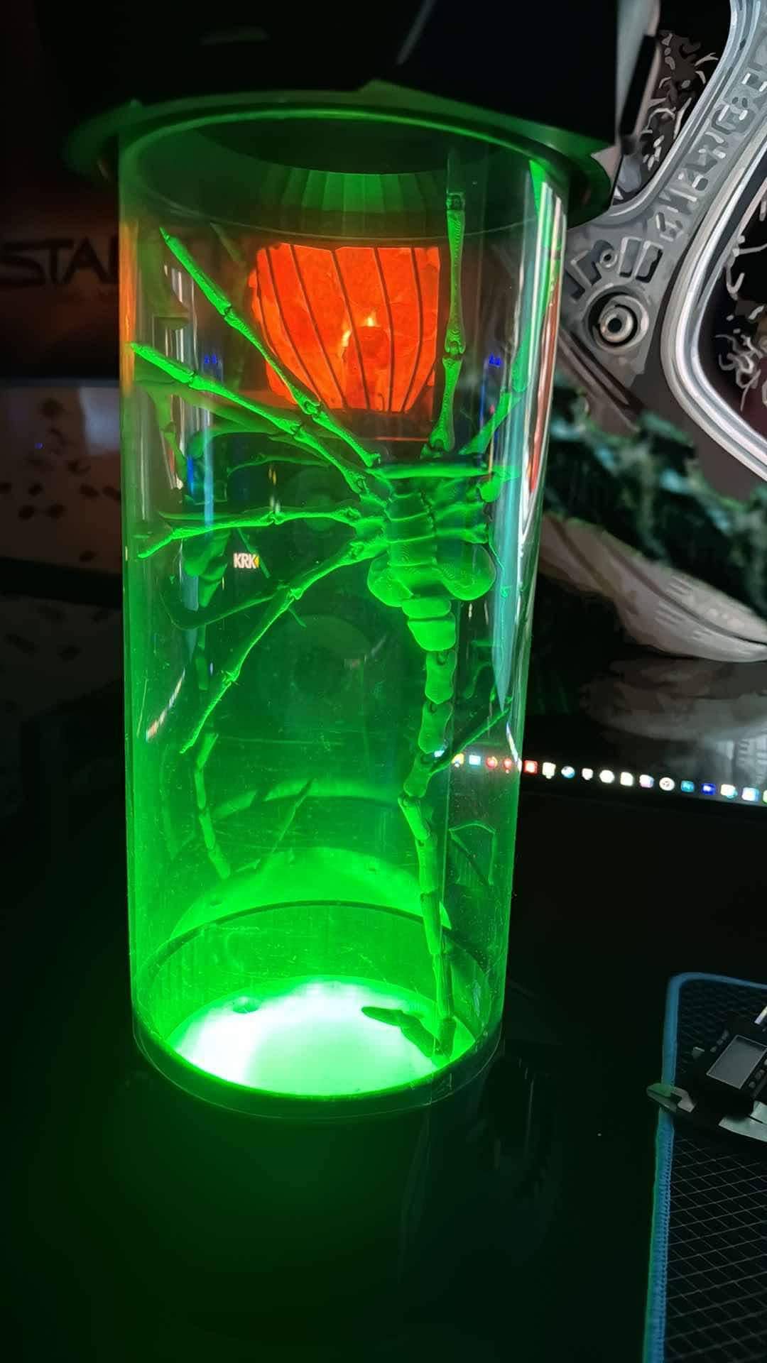 Large Alien Stasis Container Specimen Face Hugger Embryo Jar Movie Prop ...