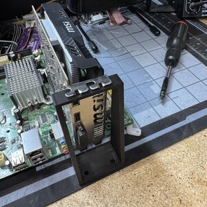 Custom GPU Support Bracket for Arcade PC - Etsy