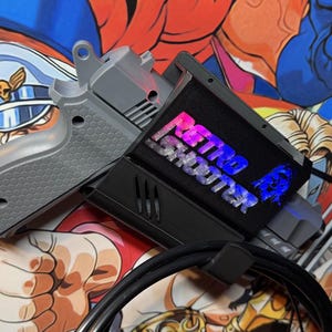 RGB Retroshooter Arcade Lightgun Holster for Retro Shooter RS3 Reaper ...