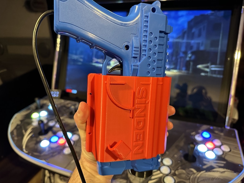 Sinden LOGO Arcade Lightgun Holster With Wire Management - Etsy