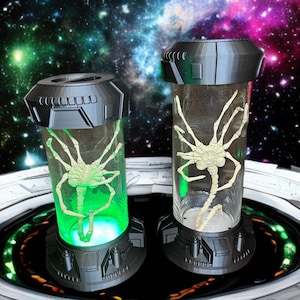 Large Alien Stasis Container Specimen Face Hugger Embryo Jar Movie Prop ...
