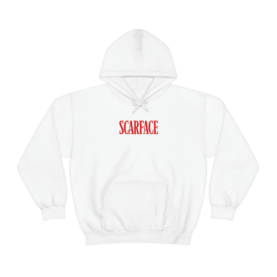 SCARFACE Hoodie, Tony Montana Retro, Al Pacino, Vintage Scarface ...