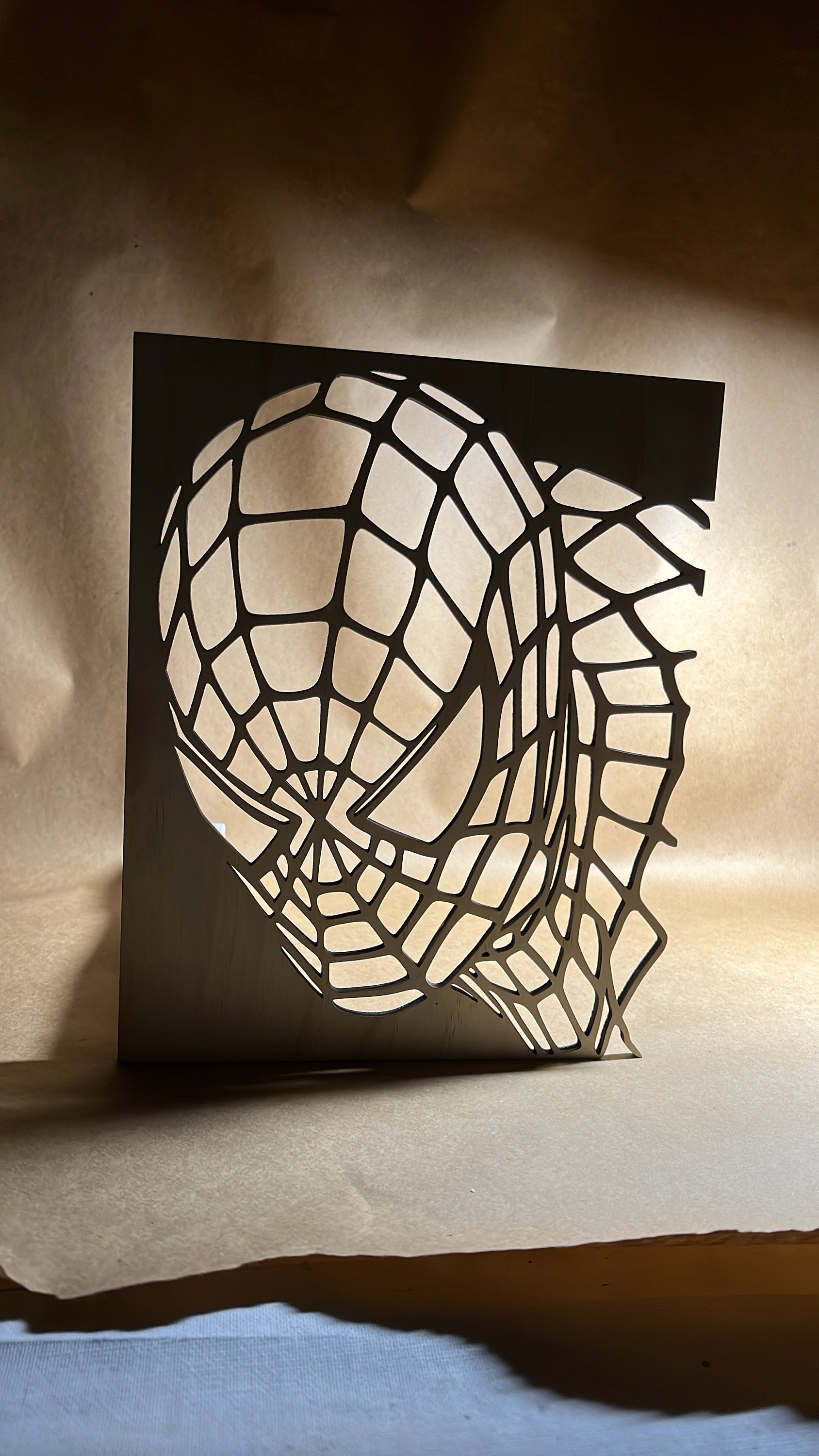 Laser Cut Spider-man Wall Hanging - Etsy