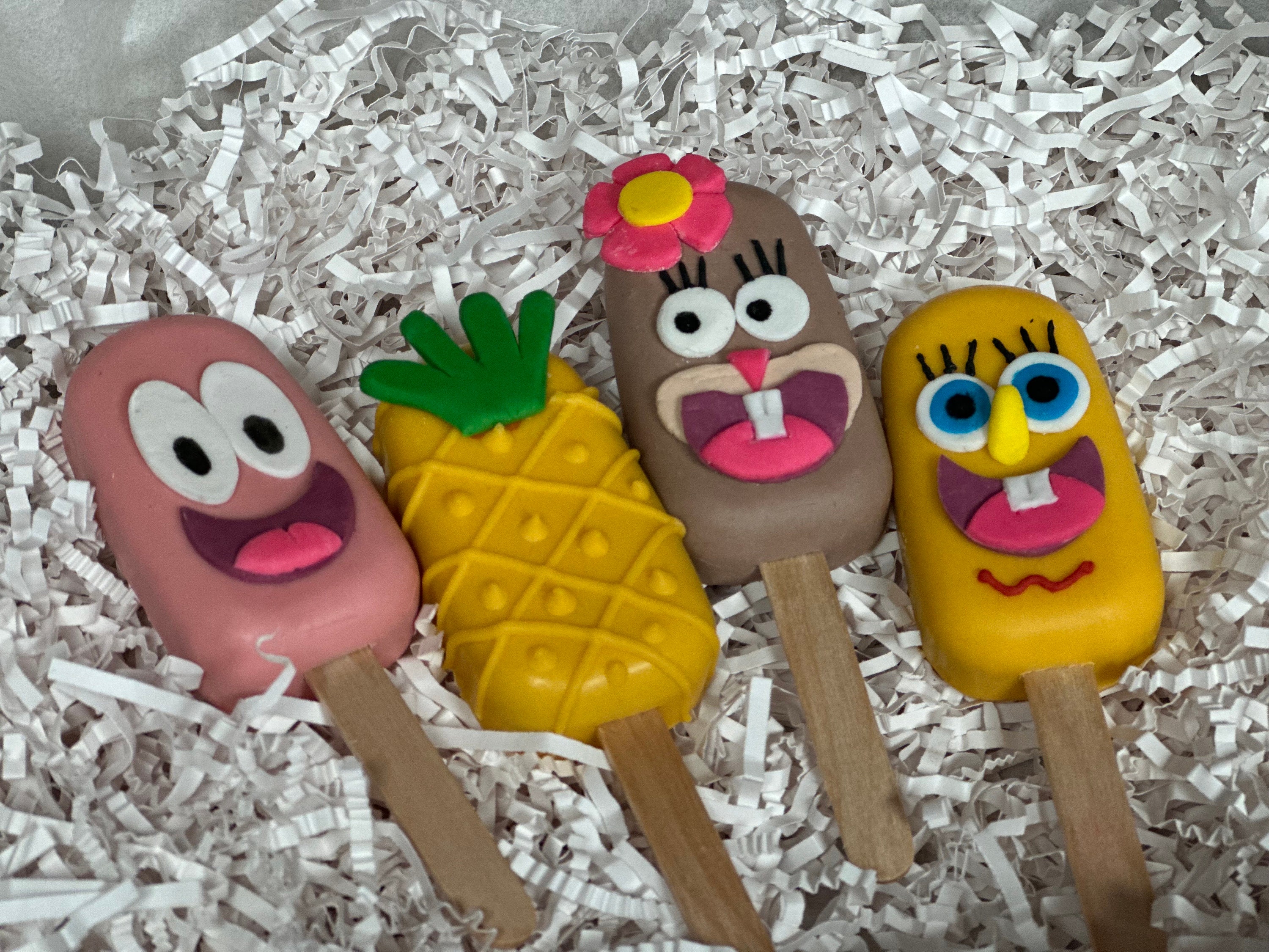 Spongebob Cake Pops