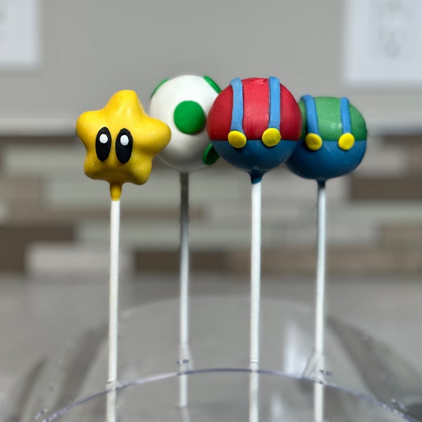 Super Mario Bros Cake Pop Molds - Etsy