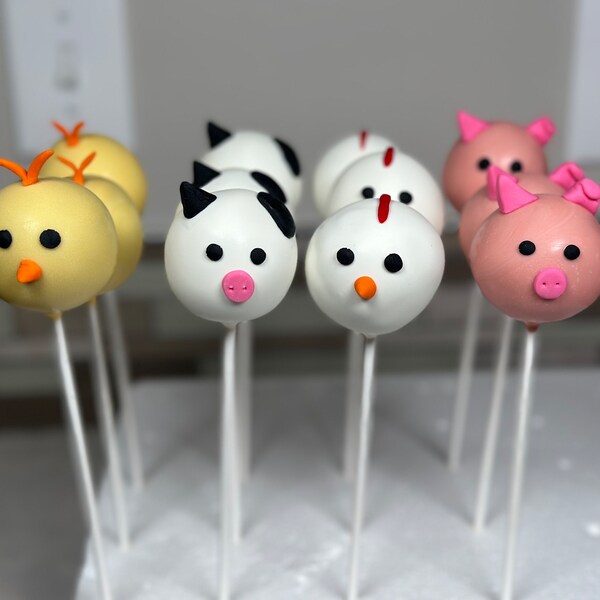 Animal Cake Pops - Etsy