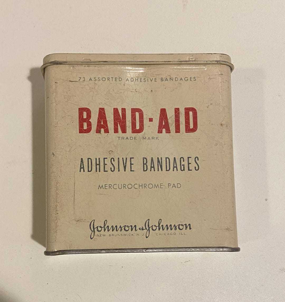 Vintage Band Aid Mercurochrome Bandage Did With Original Bandages - Etsy