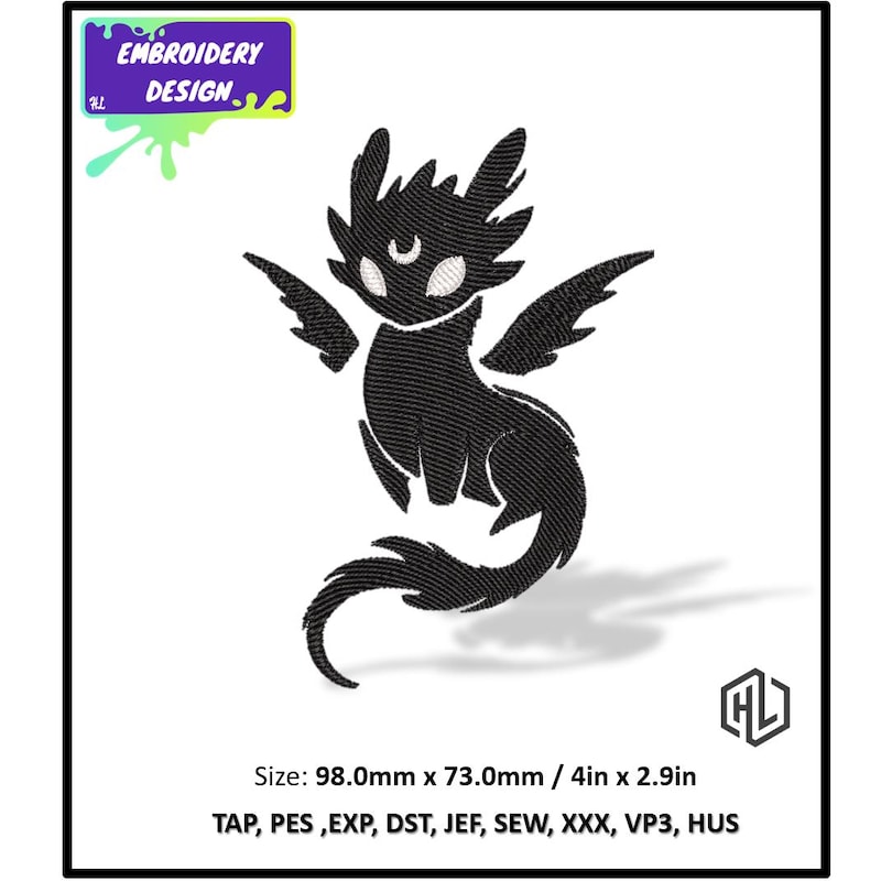 Toothless Embroidery - Etsy