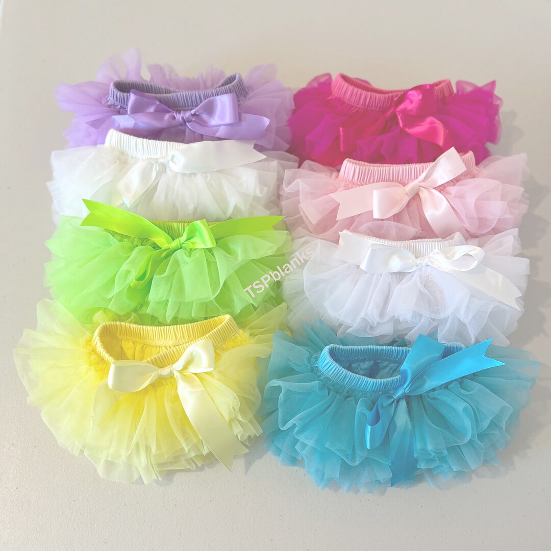 Baby Girls' Full Ruffle Tutu Bloomer- Chiffon/cotton Bloomer - Etsy
