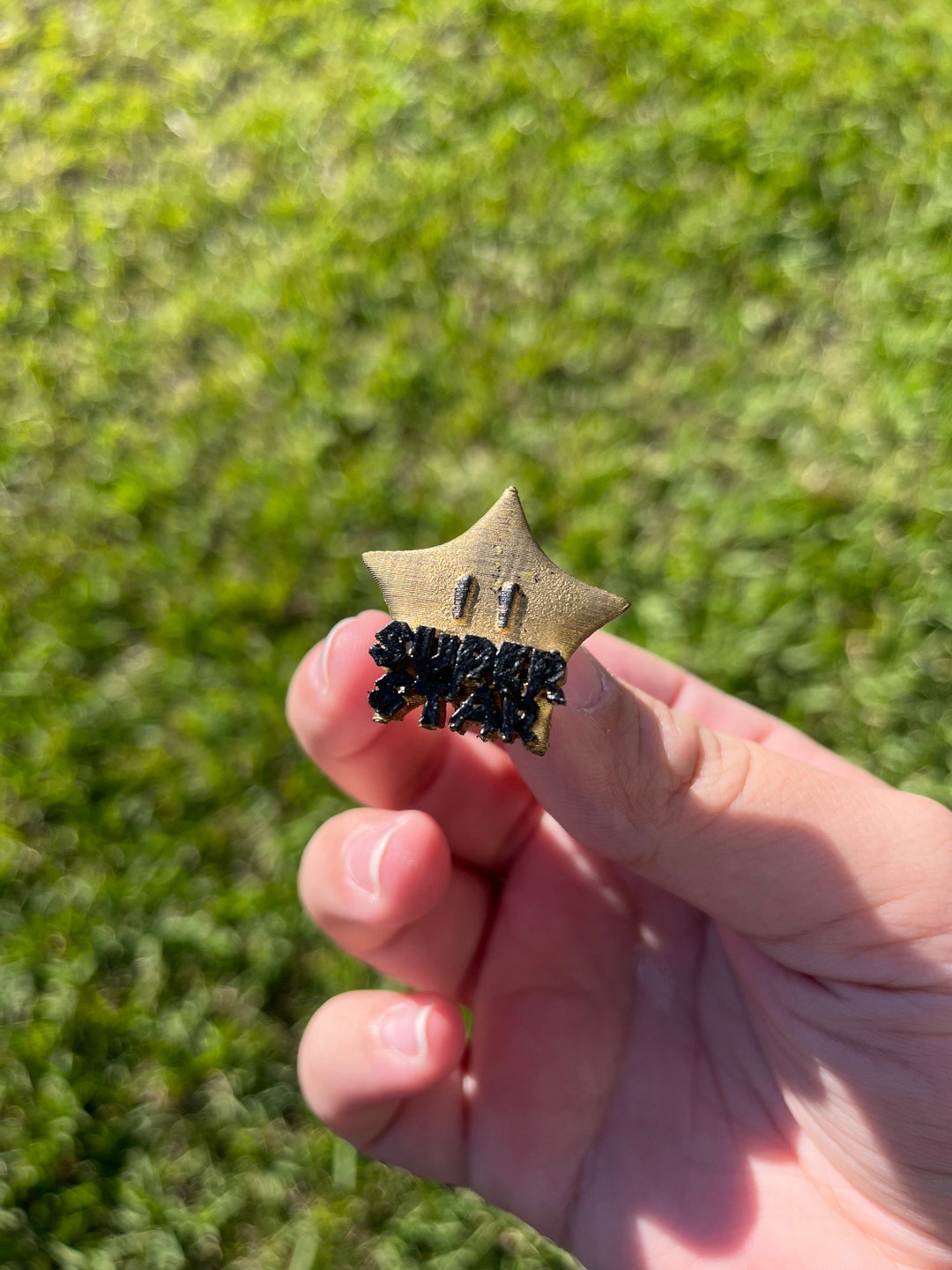 Super Mario Super Star Pin - Etsy