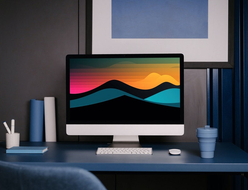 10 Abstract Minimalist Computer Wallpaper Pack | Sleek | Mac's & Pc's ...