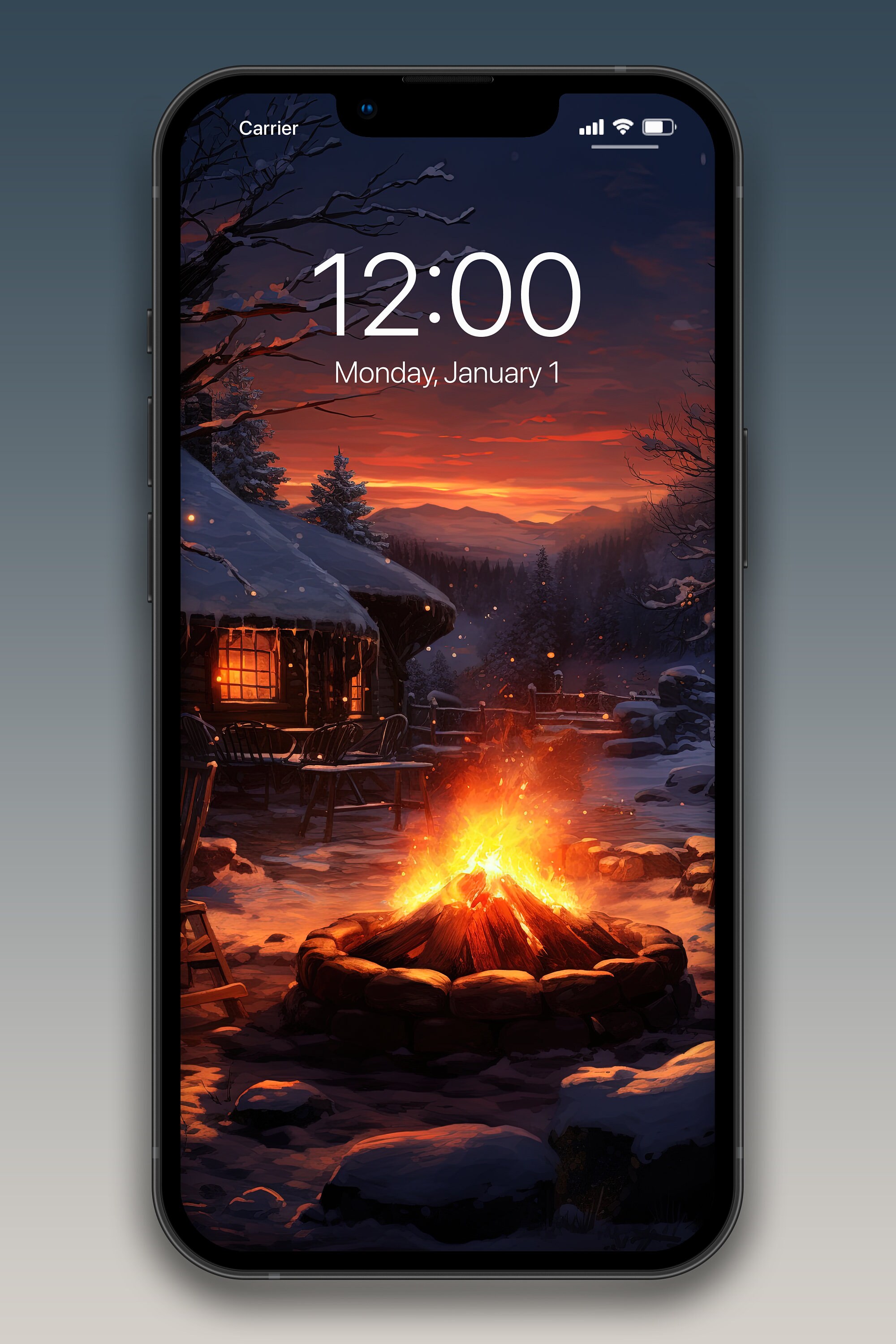 Peaceful Winter Phone Wallpapers | Set of 11 | All Smartphones | Ios ...