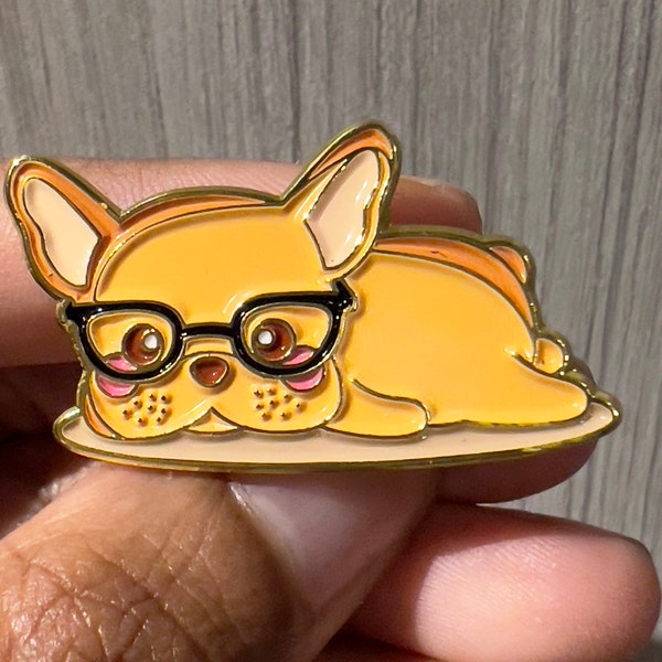 Bulldog Pin - Etsy