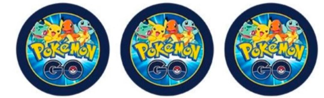 Pokémon Go Cupcake Toppers Made With Edible Image Prints - Etsy