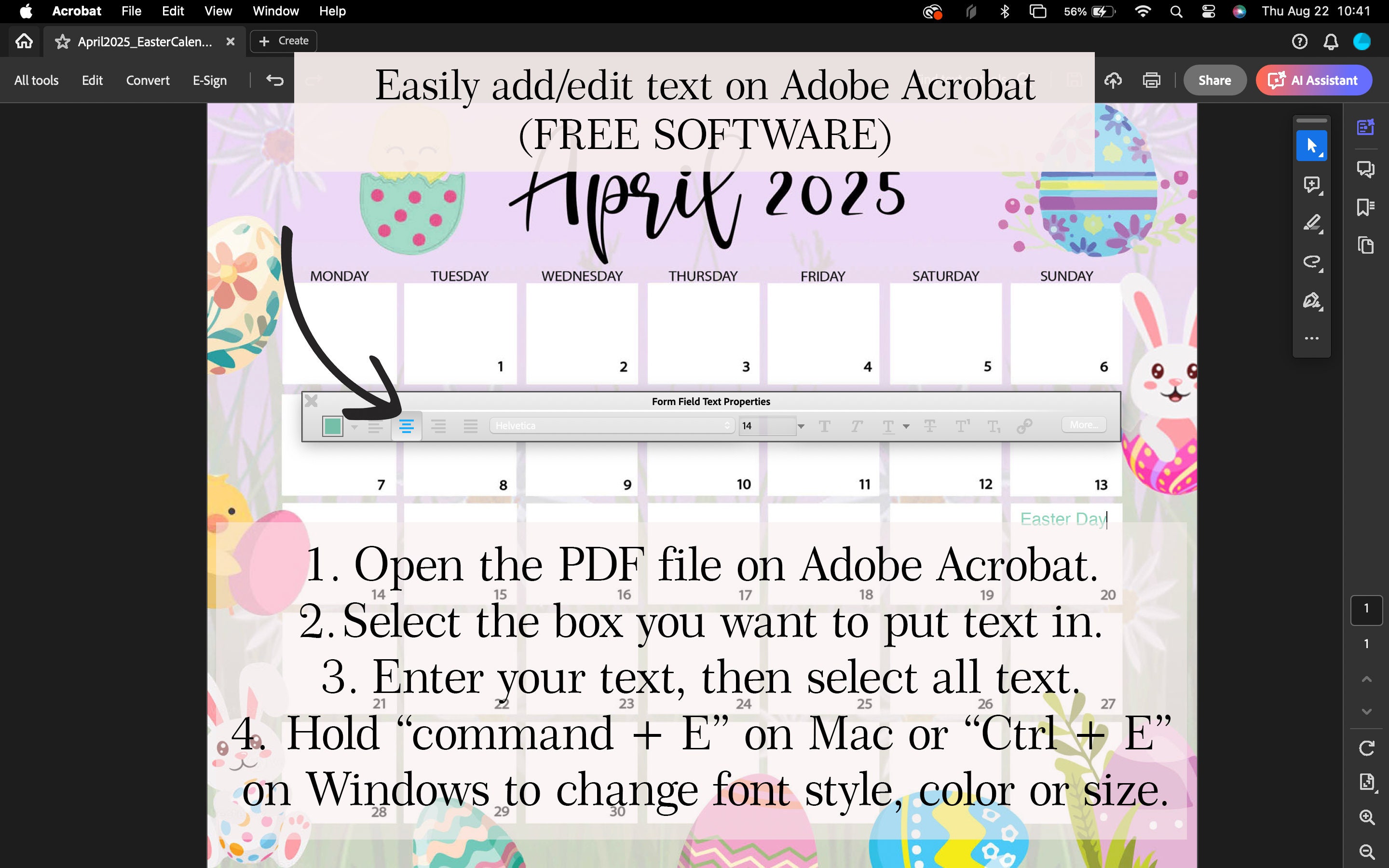 EDITABLE/FILLABLE January December 2025 Twelve Month Calendar Bundle ...