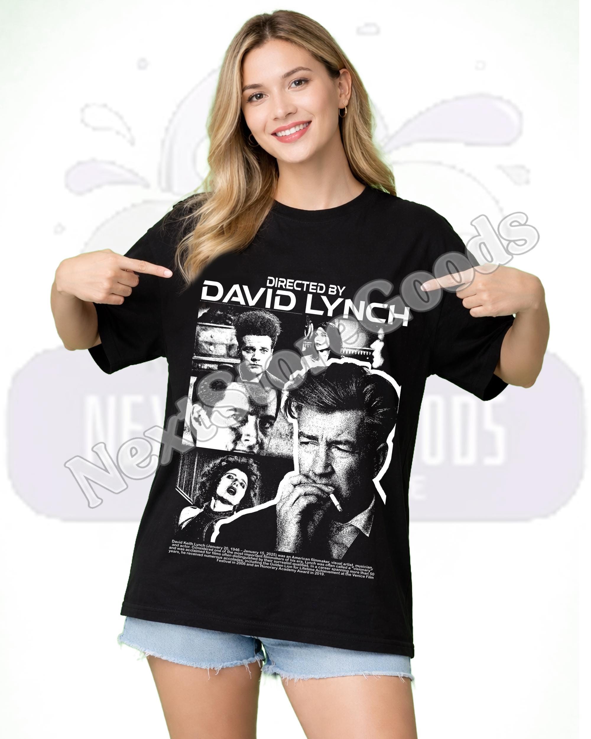 David Lynch Graphic Tee: Comfort Colors Twin Peaks Shirt ID - Etsy