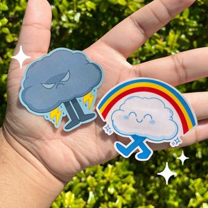 Fluffy Pals Stickers Laminated Die Cut Sticker, Waterproof Laptop Decal ...