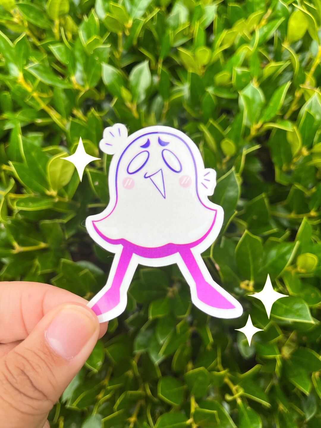 This Ghost Has Legs Sticker | Laminated Die Cut Sticker, Waterproof ...