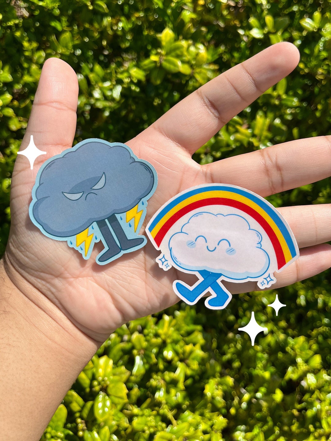 Fluffy Pals Stickers Laminated Die Cut Sticker, Waterproof Laptop Decal ...