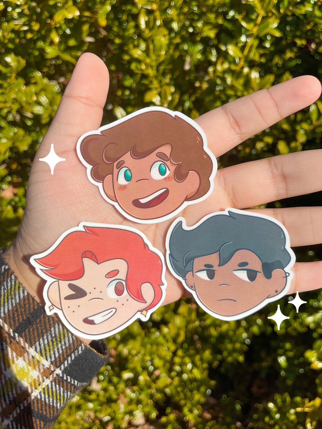 The Good Boys Sticker Pack | Oc Stickers | Chibi Stickers | |laminated ...