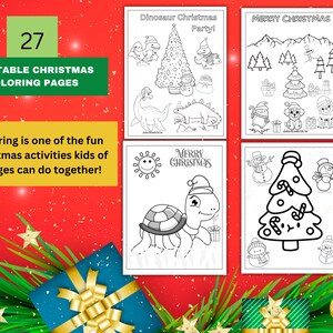 Christmas Coloring Book for Kids, Coloring Pages, Christmas Color Book ...