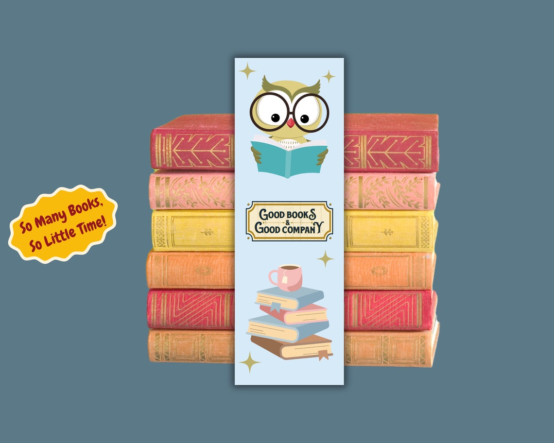 Book Marks, Printable Bookmarks for Readers, Book Lover Gift, Book ...