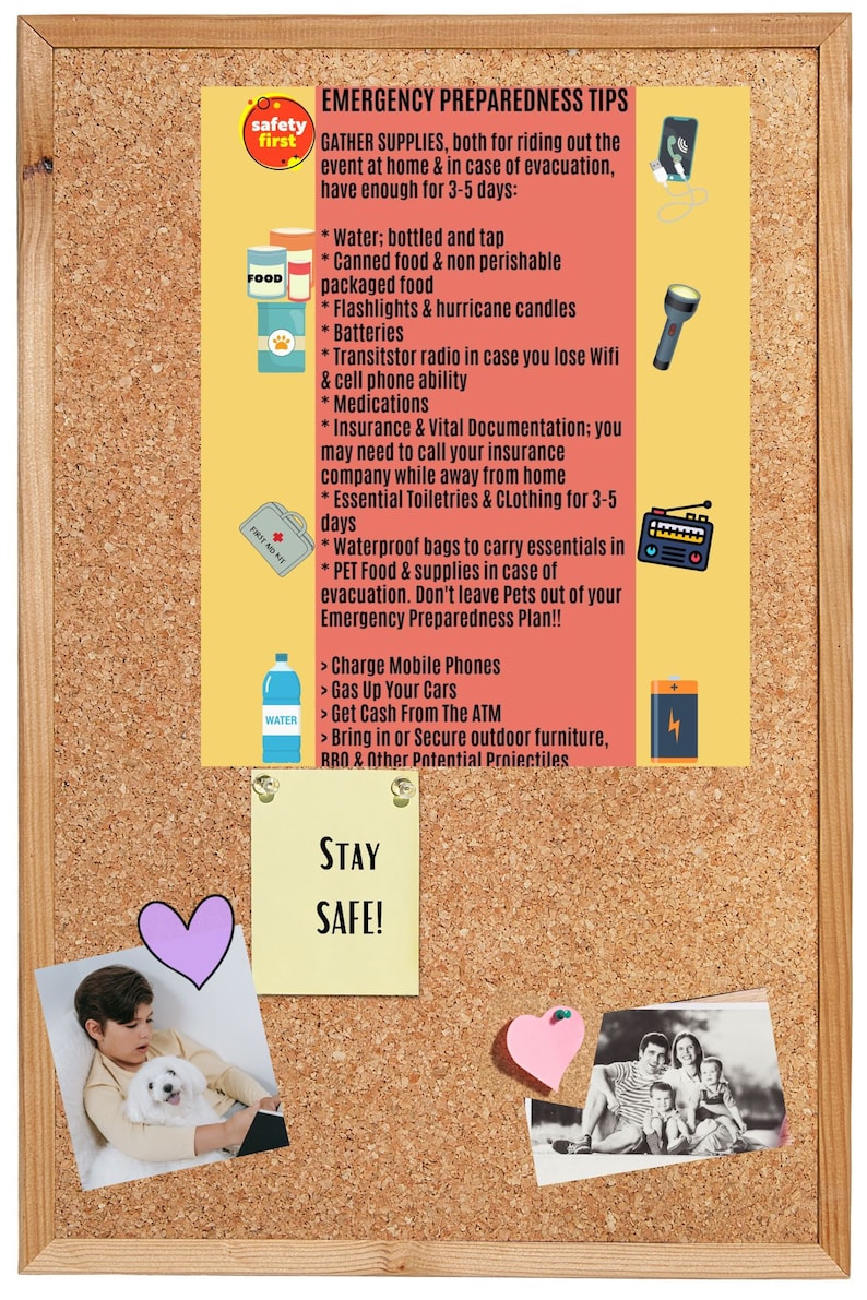 Emergency Preparedness Plan, Instant Download Printable Emergency ...