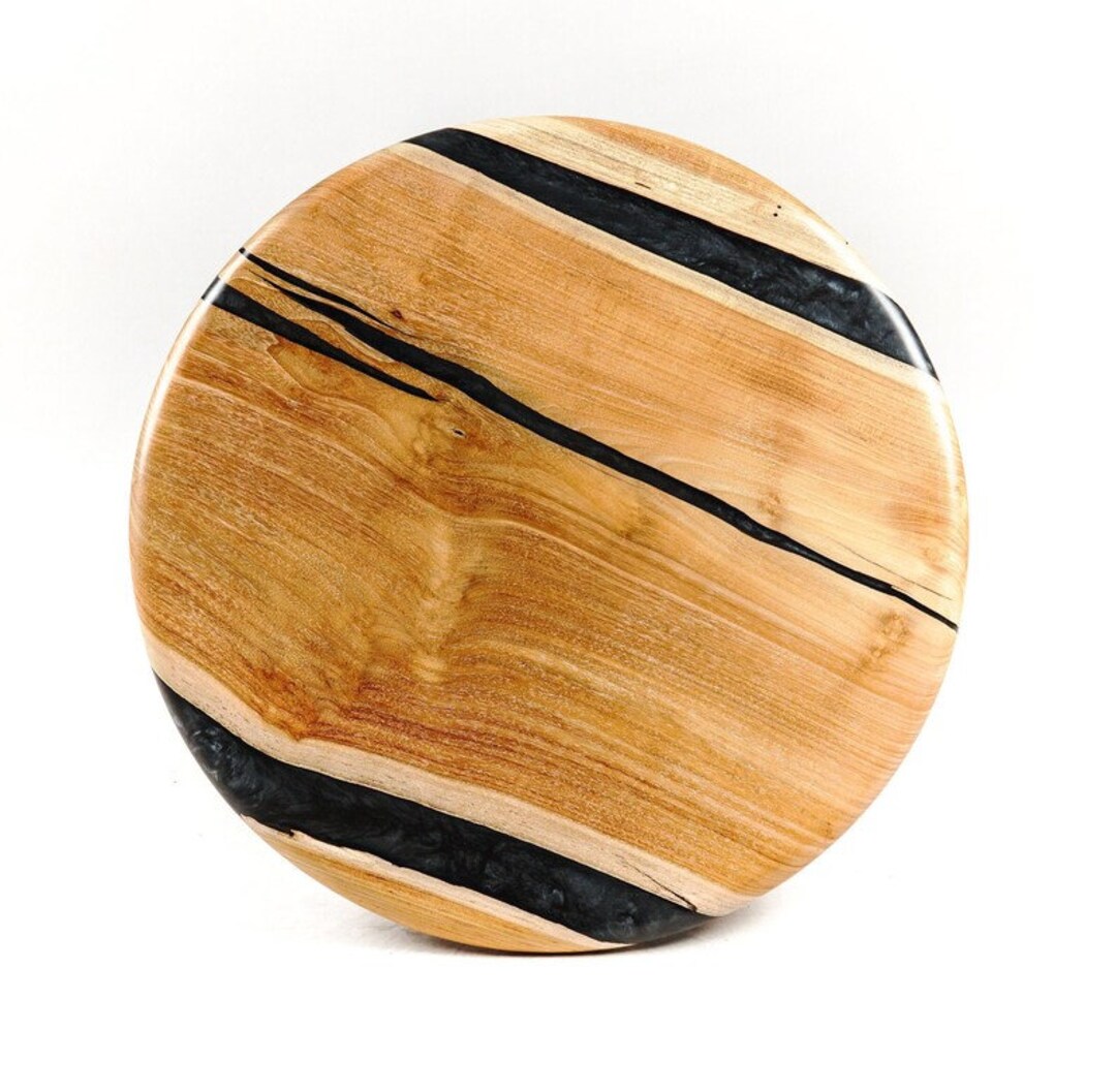 Epoxy Resin Table Top, Round Resin End Table Top, Personalized Home ...