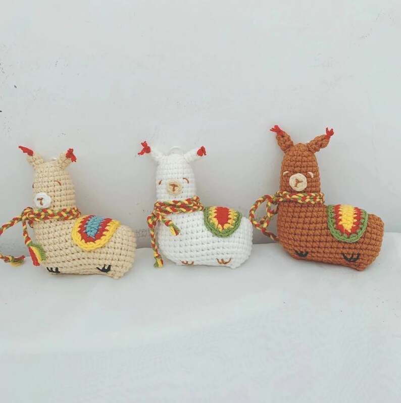 Llama Crochet Amigurumi PDF Pattern Mini Llama Knitting - Etsy