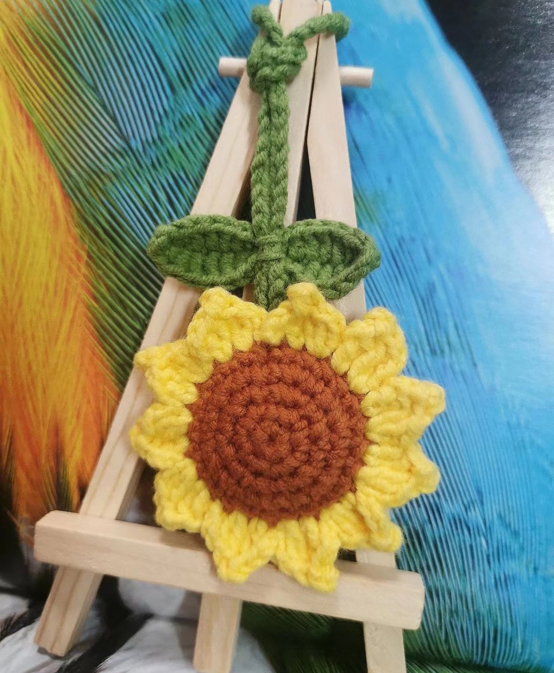Sunflower Crochet Pattern Crochet Flower Pattern Hanging - Etsy