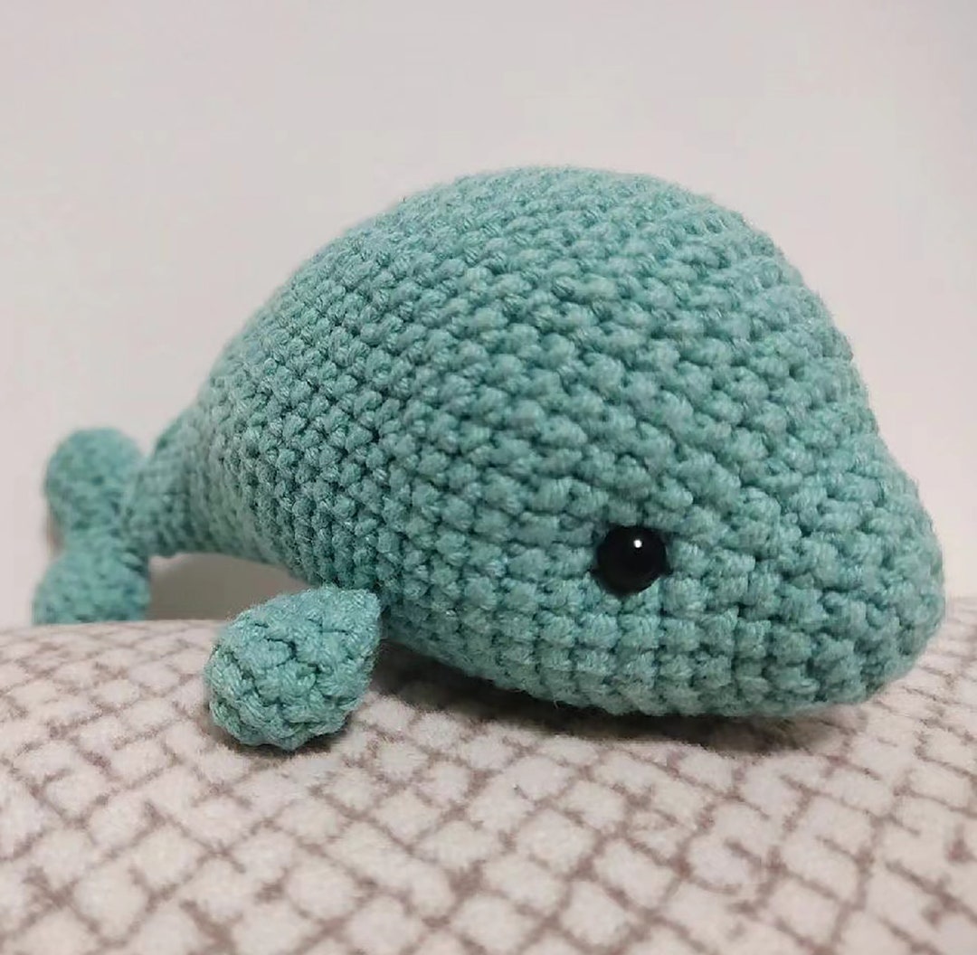 Dolphin Crochet Amigurumi PDF Pattern, Crochet Marine Animals Whale ...