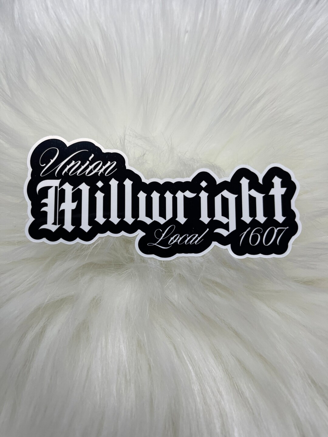 Union Millwright Local 1607 Sticker - Etsy