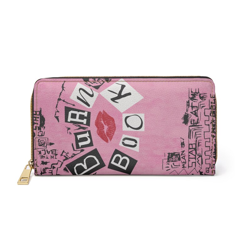 Mean Girls Inspired Burn Book Zipper Wallet - Etsy
