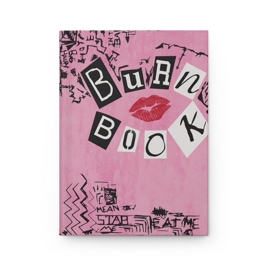 Mean Girls Inspired Burn Book Journal Matte. - Etsy