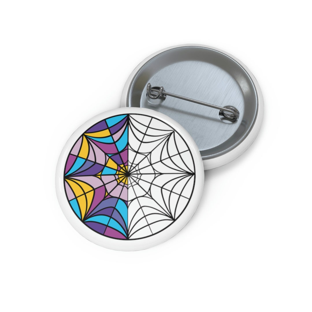 Wednesday Addams and Enid Sinclair's Ophelia Hall Window Inspired 1.25 ...