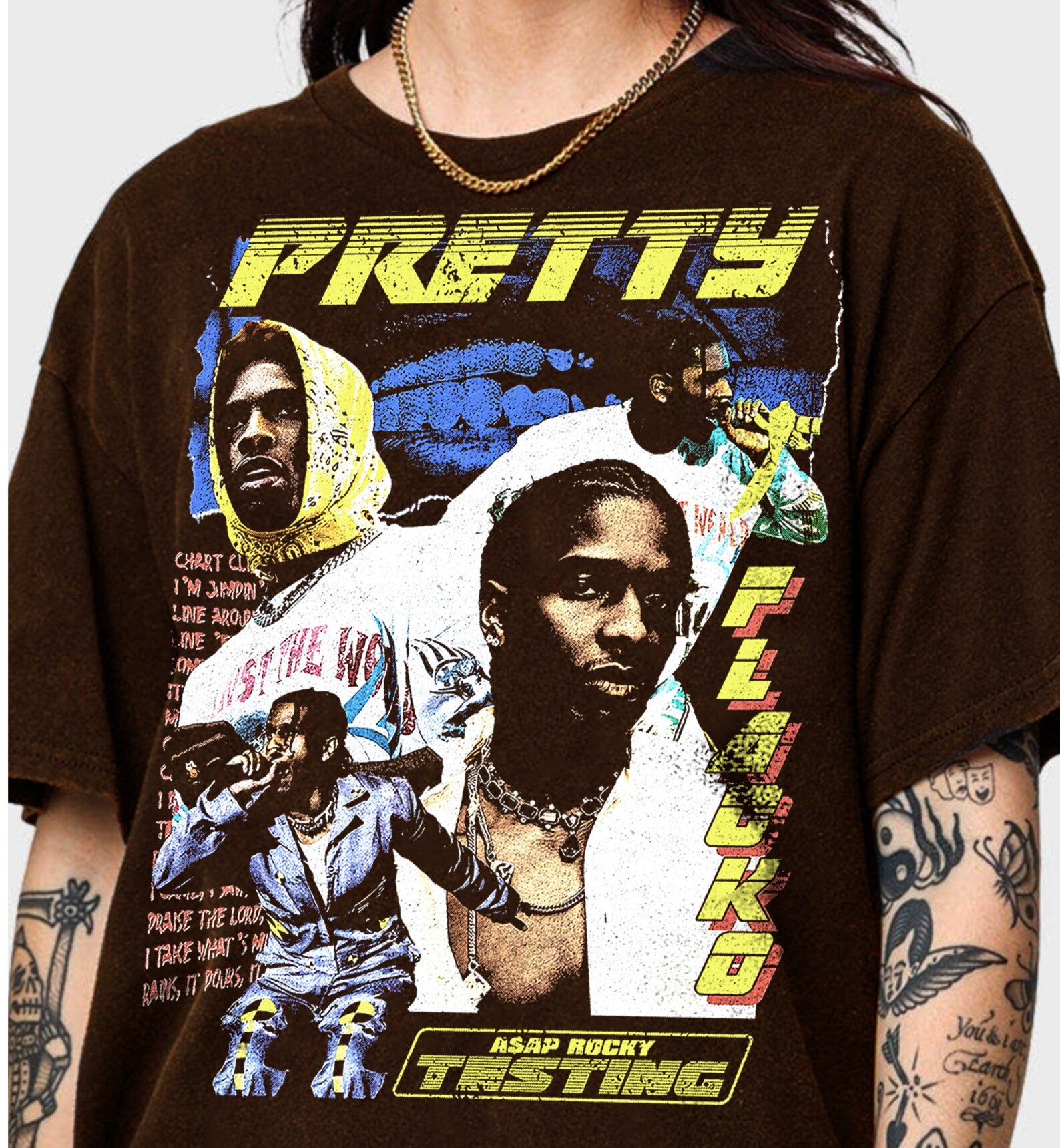Limited Asap Rocky Testing Album Vintage T-shirt, Gift for Woman and ...
