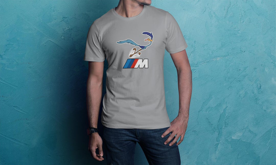 Road Runner M Tech Tshirt Design, Funny Design, Trendy Wear - Etsy