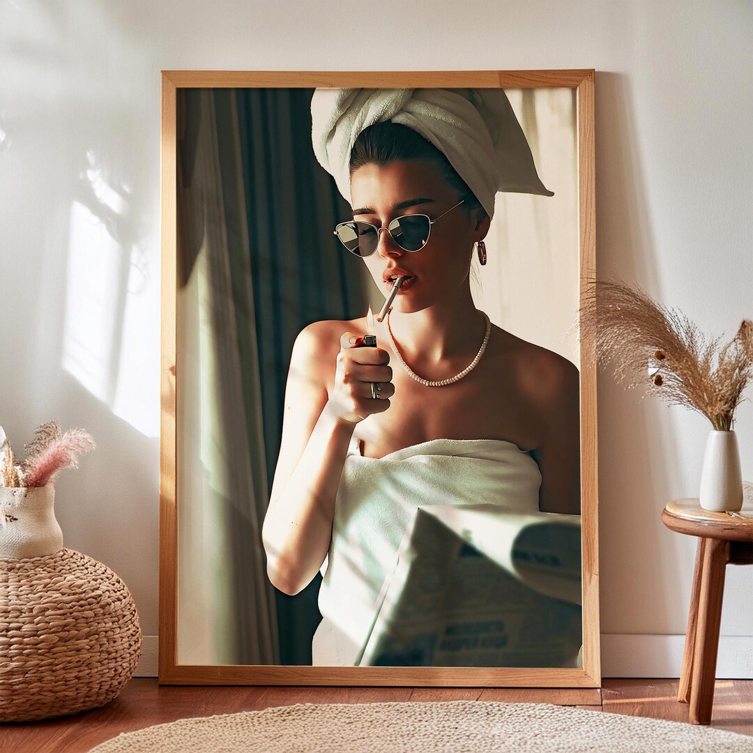 Coquette Wall Art - Trendy Now, Hollywood Poster, Living Room Wall Art ...