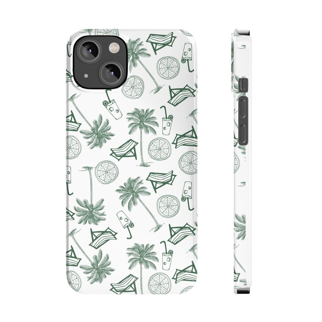 Summer Fun ~ Slim Silicone Rubber Phone - Etsy