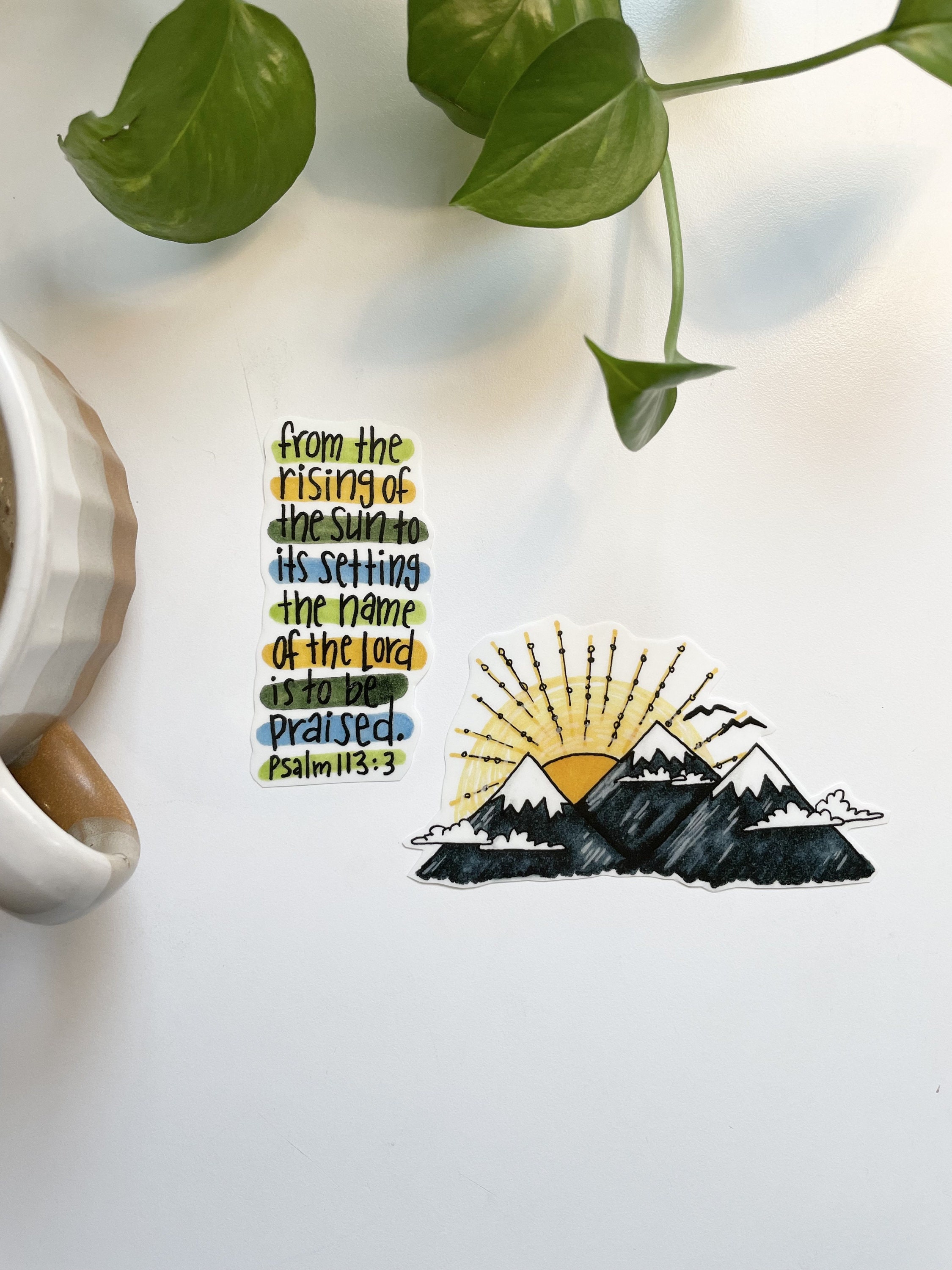 Eagle Bible Journaling Sticker Set of 12 Scripture Trees - Etsy