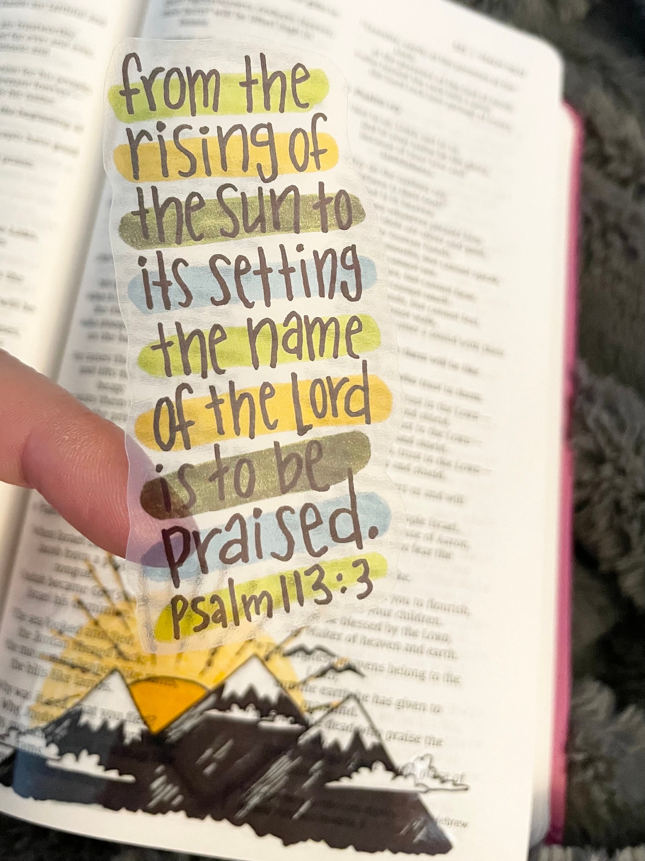 Eagle Bible Journaling Sticker Set of 12 Scripture Trees - Etsy