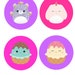 Squishmallow Cupcake Toppers, Squishmallow Birthday - Etsy