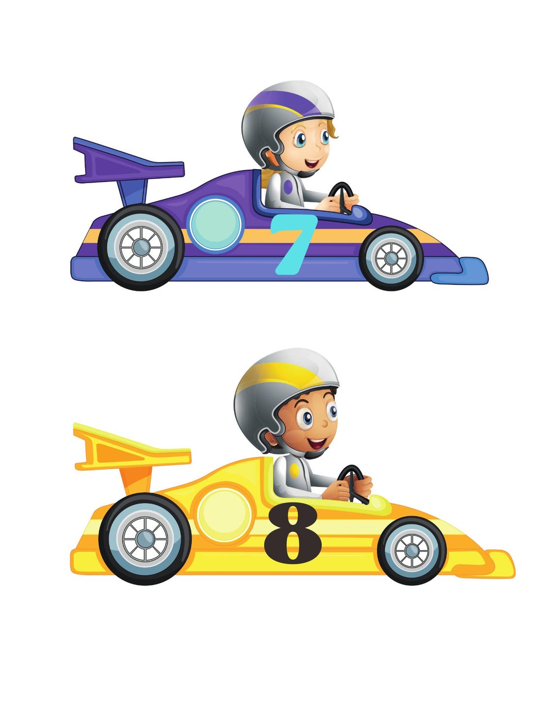 Pin the Race Car on the Race Track Game, Pin the Tail Game, Birthday ...